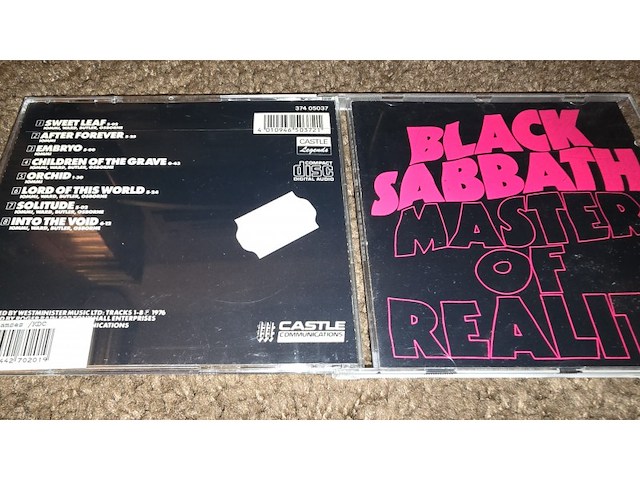 Black Sabbath - Master of reality , ORIGINAL