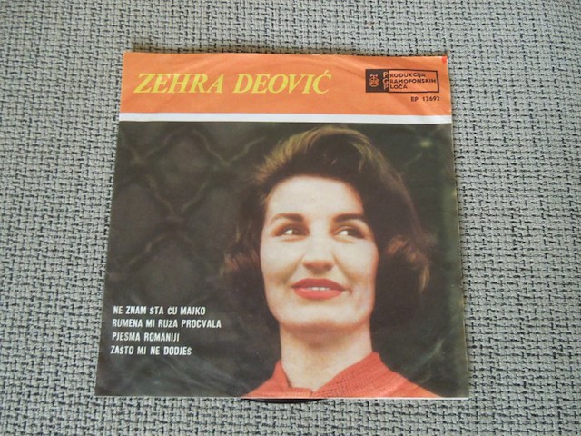 zehra deovic - ne znam sta cu majko