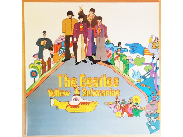 LP BEATLES - Yellow Submarine (1975) Greece, PERFEKTNA