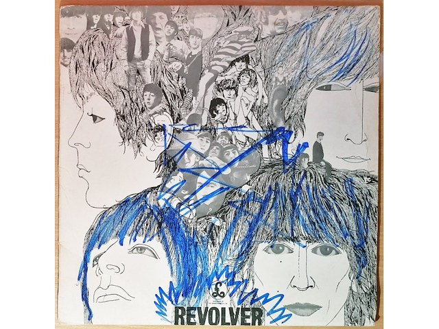 LP BEATLES - Revolver (1975) Jugotonac, VG-/G+