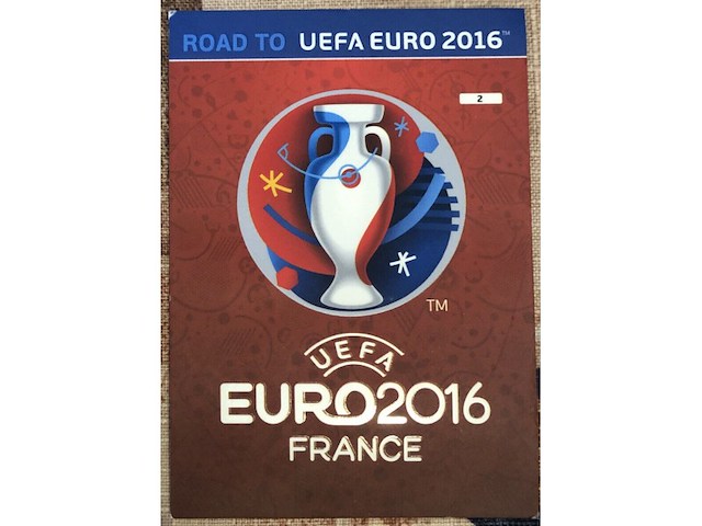 Sličica ROAD TO UEFA EURO 2016 Panini