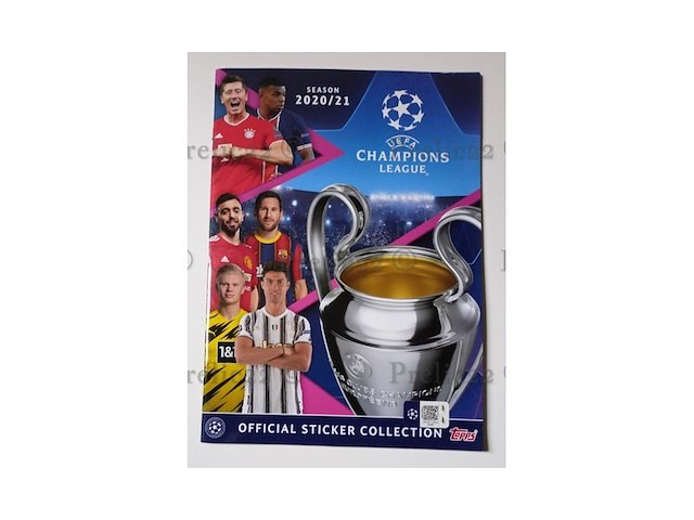 Sličica LIGA ŠAMPIONA 2020-2021 Panini