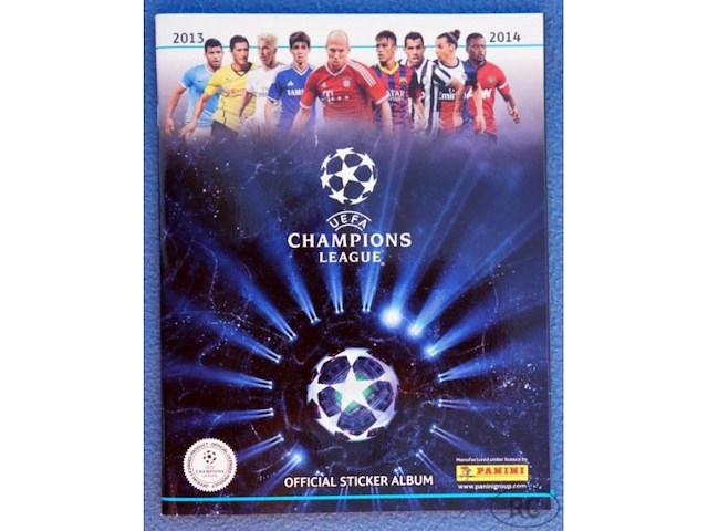 Sličica LIGA ŠAMPIONA 2013-2014 Panini