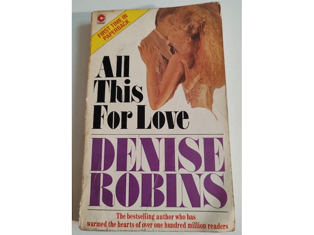 All This For Love - Denise Robins