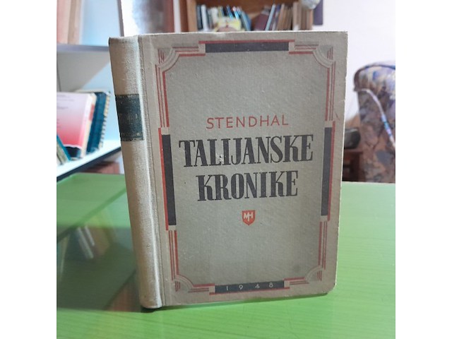 STENDAL - TALIJANSKE KRONIKE