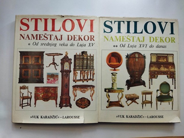 Stilovi- nameštaj, dekor 1-2, Larousse