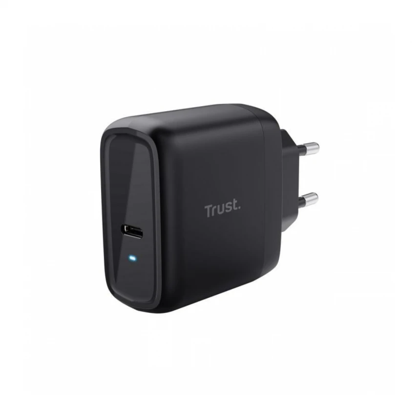 Punjač TRUST Maxo 65W/USB-C/laptop/smartphone/tablet/2m USB-C kabel/crna