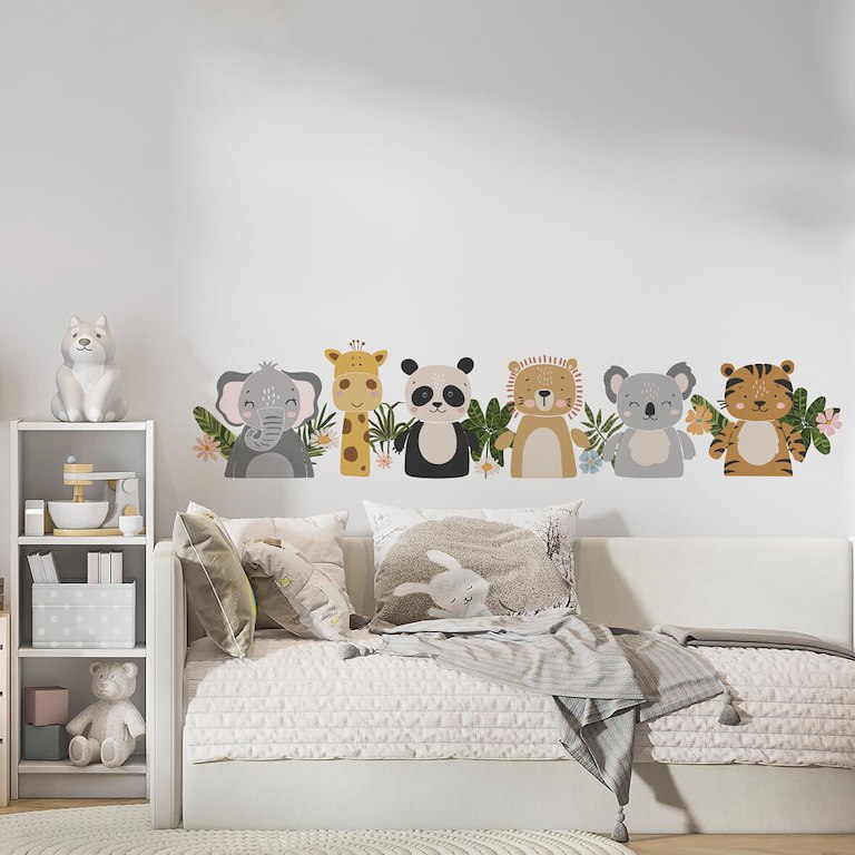 Boho baby animals collection