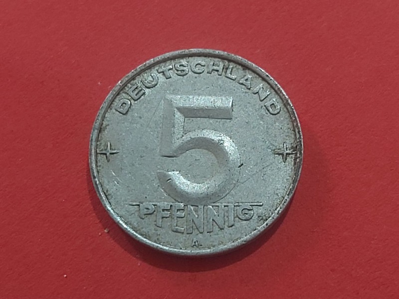 DDR - 5 pfennig 1952 god