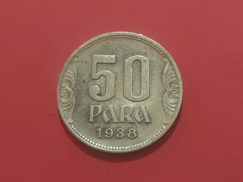 Kraljevina - 50 para 1938 god