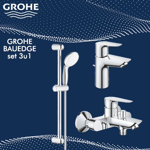 GROHE BAUEDGE SET 3u1 GRO2332823604