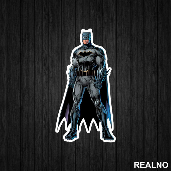 STANDING - SHARP LINES - BATMAN - NALEPNICA