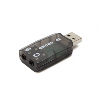 USB 2.0 zvucna karta 5.1 JWD-Sound4 crna