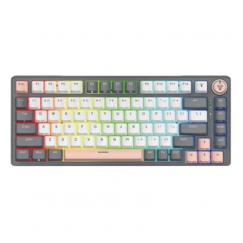 Tastatura mehanicka Gaming Fantech MK913 RGB Atom PRO83 Wireless Saturn (BLUE switch)