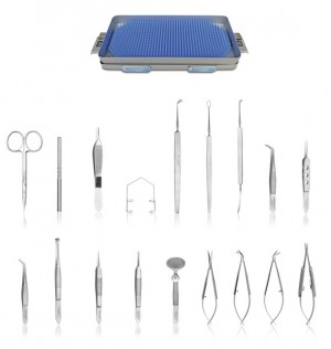 Oftalmološki hirurški set instrumenata