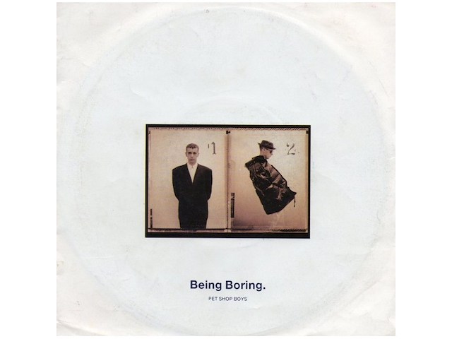 Pet Shop Boys ‎– Being Boring Vinyl, 7`, 45 RPM, Single