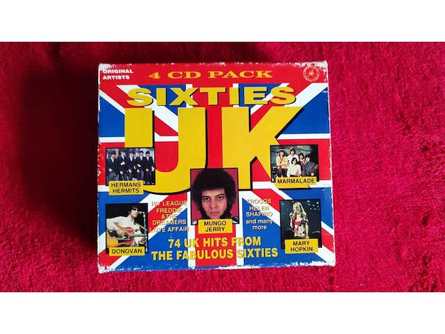 Various – Sixties UK - 4CD