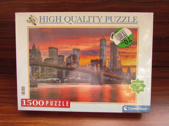 Puzzle Clementoni 1500 del. (East River) U celofanu!