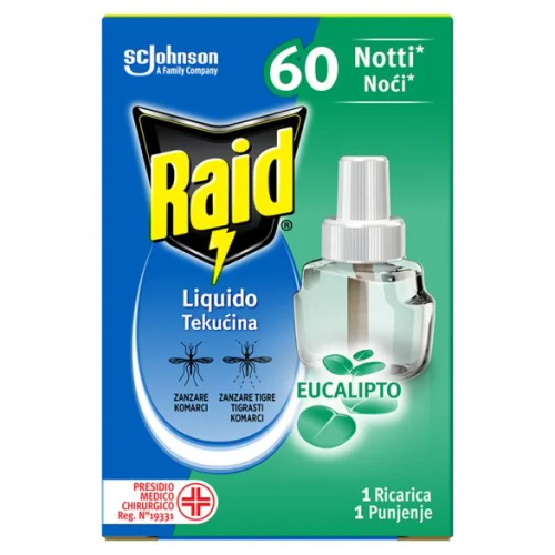 Raid Electric dopuna Eukaliptus 60 noći 36ml