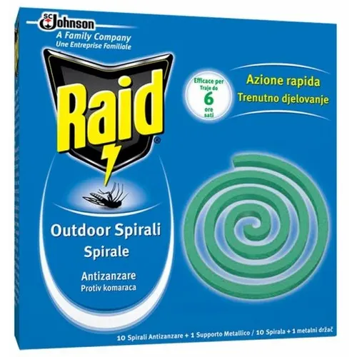 Raid spirale protiv komaraca 10 kom