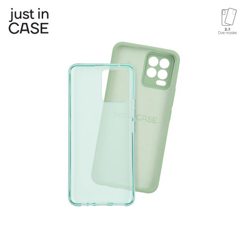 2u1 Extra case MIX paket ZELENI za Realme 8
