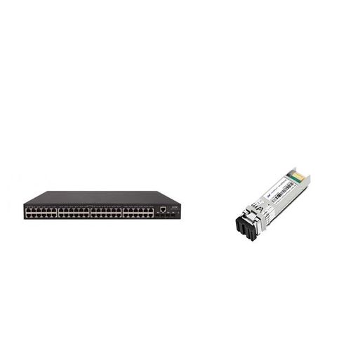 H3C S5120V2-52P-LI L2 48G 4SFP Switch + SFP modul 1.25Gb