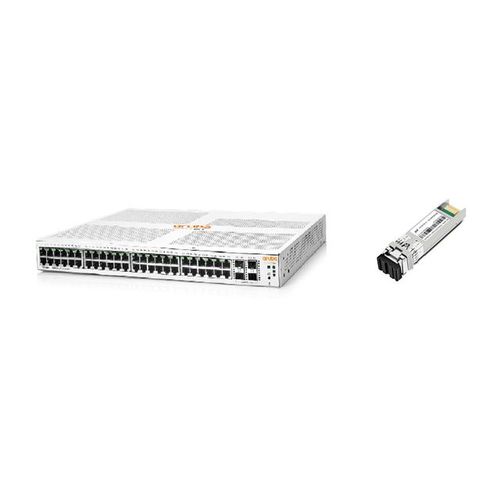 Aruba Instant On 1930 48G 4xSFP + Innoptical SFP+ modul 10G