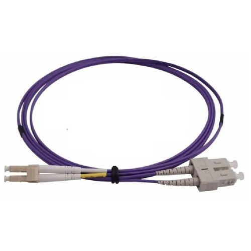 FO SC/UPC - LC/UPC MM 2M OM4 DX Purple