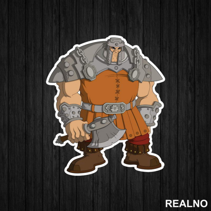 RAM MAN - MASTERS OF THE UNIVERSE - NALEPNICA