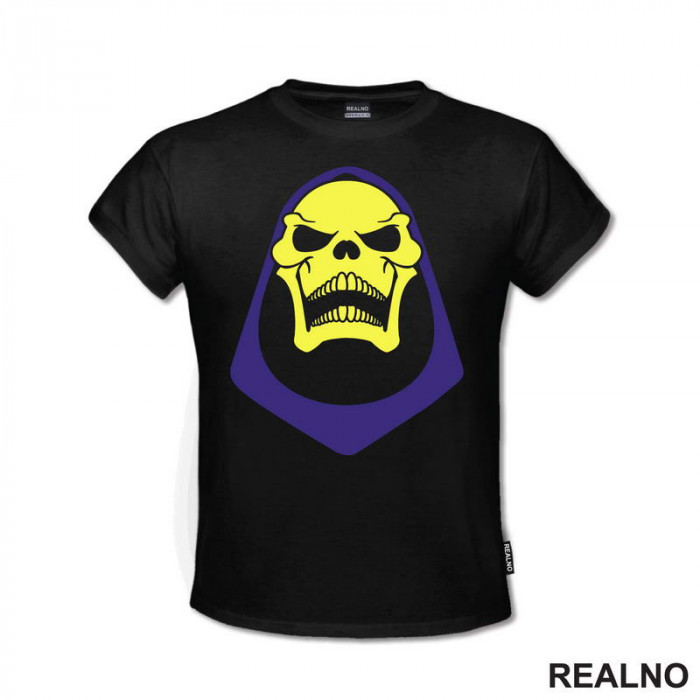 SKELETOR - FACE - MASTERS OF THE UNIVERSE - MAJICA