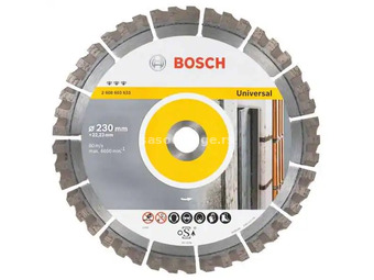 Bosch dijamantska rezna ploča Best for Universal 230 x 22,23 x 2,4 x 15 mm