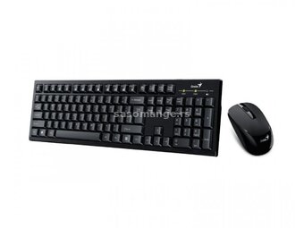 GENIUS Smart KM-8101 YU Wireless tastatura + miš crna