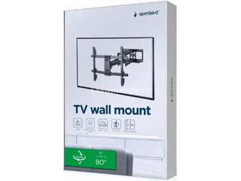 GEMBIRD WM-80ST-02 Gembird TV nosac okretanje/tilt 37-80 VESA max.60x40cm, max 60kg, drzac