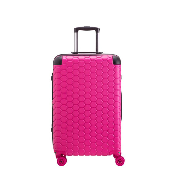 TROLLEY (M) - HARD, Fuchsia, SINGLE SIZE ( 171501 )