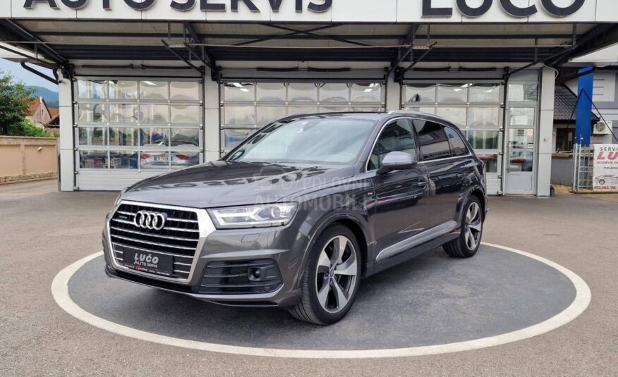 Audi Q7 3.0 TDI S Line 7 Sed