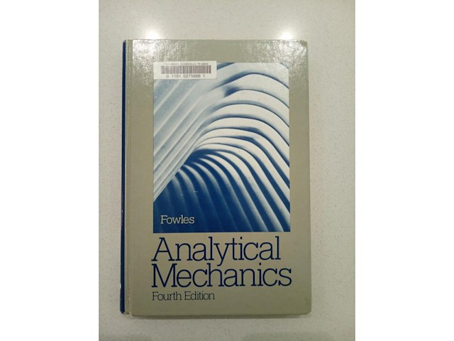 Analytical Mechanics - Fowles