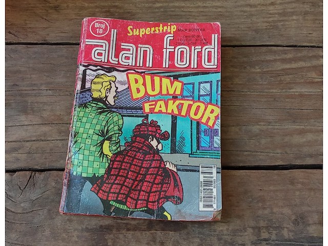 STRIP ALAN FORD 18 BUM FAKTOR