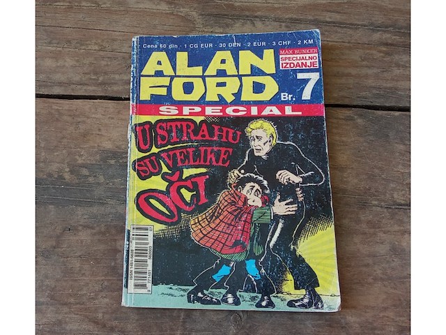 STRIP ALAN FORD 7 U STRAHU SU VELIKE OCI