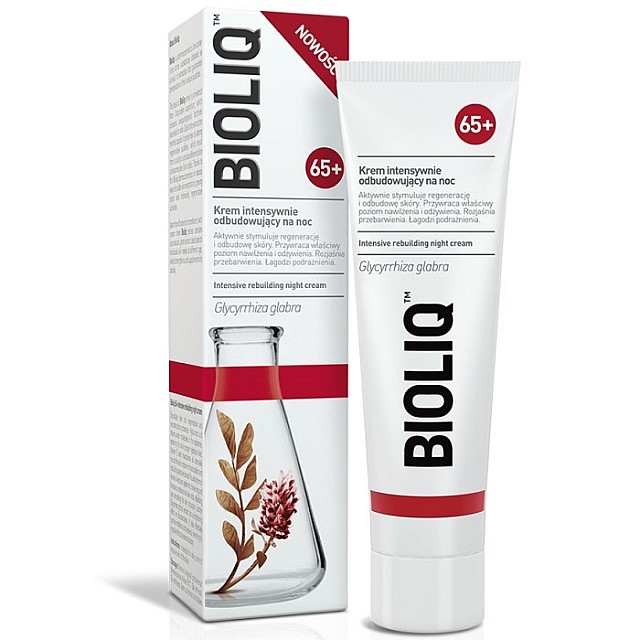 Bioliq 65+ Intenzivno regenerativna noćna krema za lice 50 ml