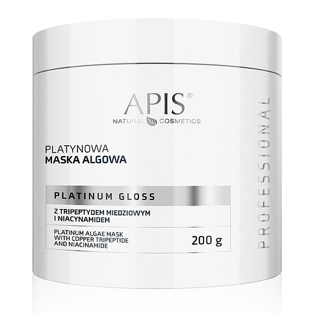 PLATINUM GLOSS - Maska za lice sa niacinamidom, morskim algama i kofeinskom kiselinom protiv bora 200ml