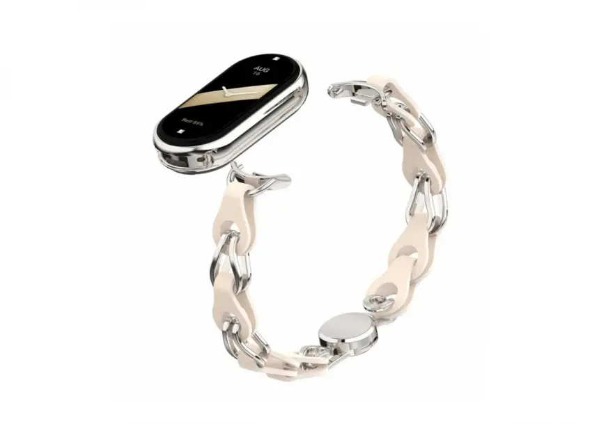 Xiaomi Mi Smart Band 8 Chain Strap White