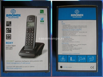 Bežični telefon Brondi, model "Roxy" - NOV!!!