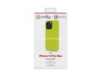 CELLY Maska CROMO za iPhone 13 PRO MAX Fluorescentno žuta