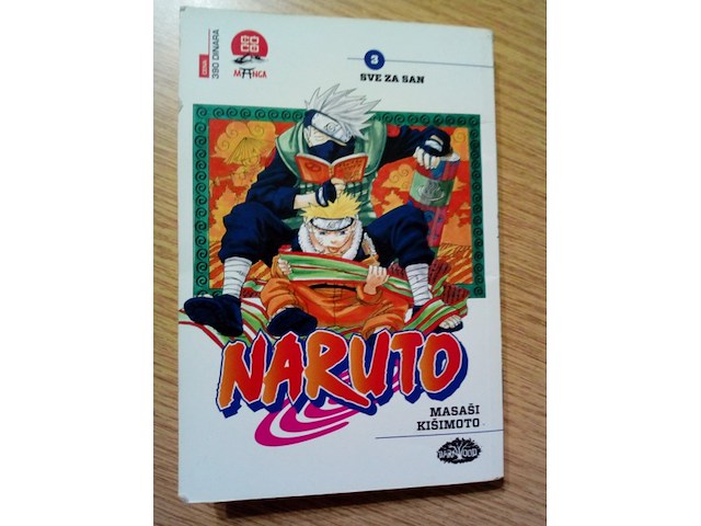 Manga: NARUTO 3 Epizoda: SVE ZA SAN