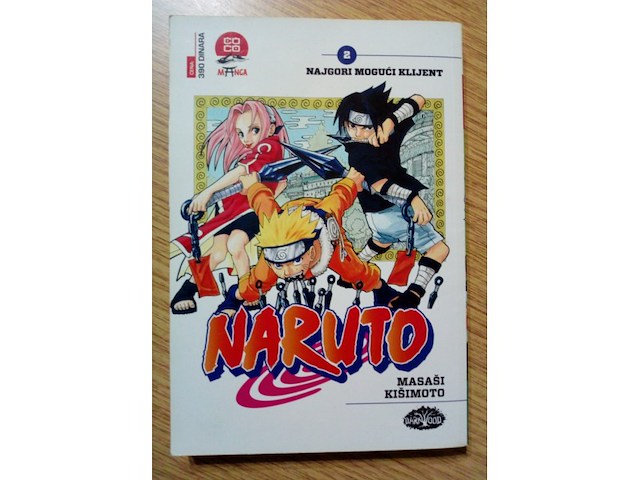 Manga: NARUTO 2 Epizoda: NAJGORI MOGUĆI KLIJENT