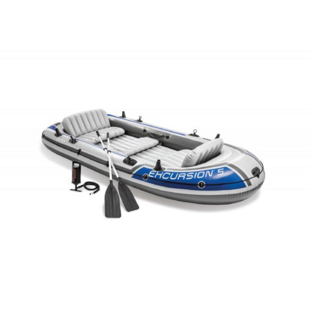 INTEX Čamac za vodu EXCURSIONTM 5 BOAT SET 366 x168 x 43cm, 067007