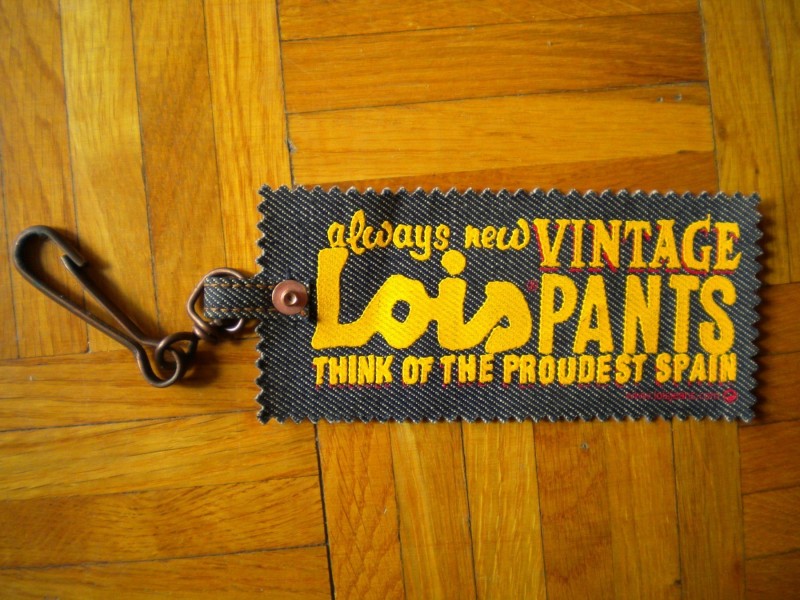 Always new Lois VINTAGE PANTS, privezak za kljuceve