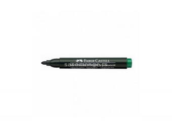 Permanent Marker Faber Castell zeleni obli 52 13865 (157863)