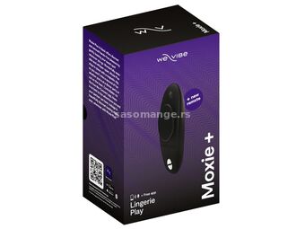 Crne Vibro Gaćice Moxie We-Vibe