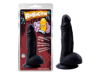 Crni Dildo 20cm Mighty Ravage Penis